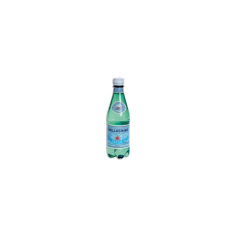 SAN PELLEGRINO Bouteille d'eau pétillante 50 cl minérale