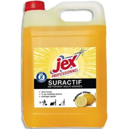 ST MARC Bidon de 5 litres nettoyant suractif JEX parfum citron